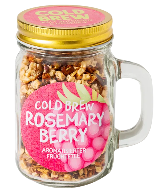 Rosmarin & Beeren Coldbrew – Sommergenuss sicher & aromatisch – Teaflower